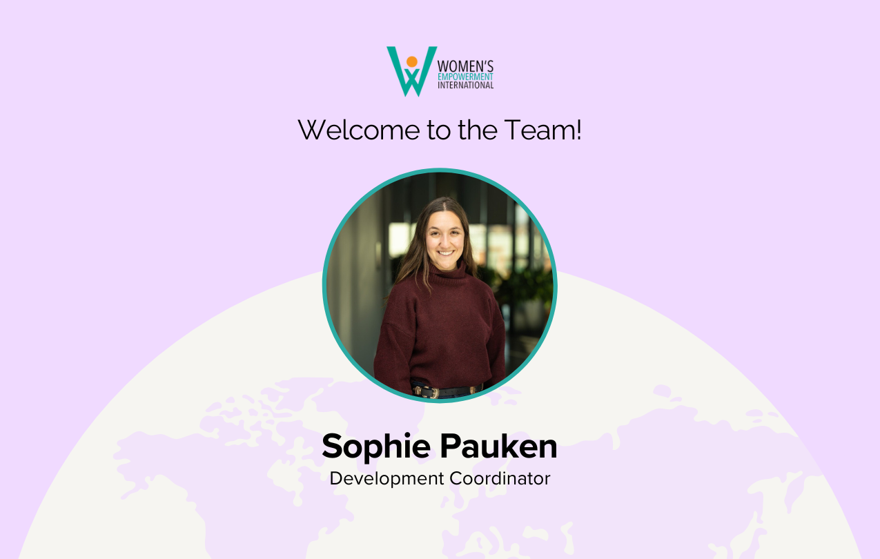 New Development Coordinator: Sophie Pauken | Women's Empowerment ...